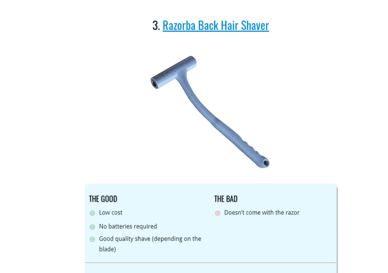 Why You Should Trust My Reviews On Back Shavers?