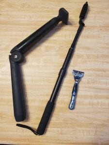 Smooth Reach Long Razor Extension Handle Review | Back Shaver For Men